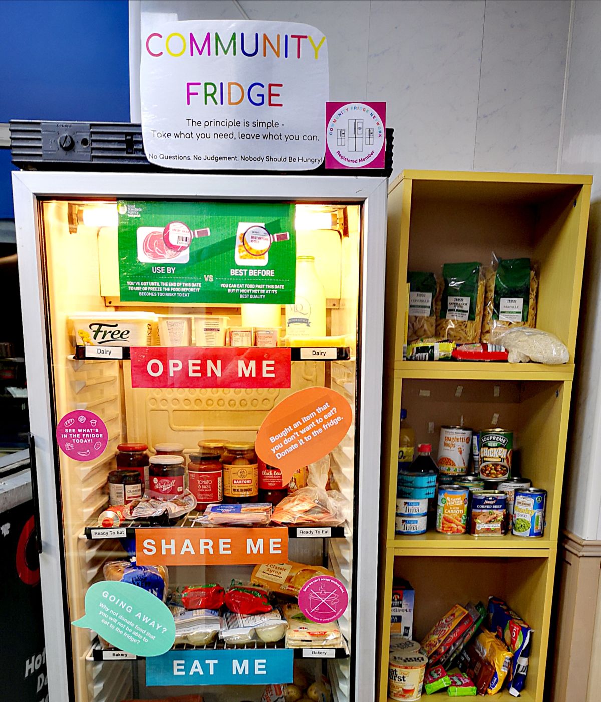 Deli tackles food waste with Community Fridge | Long Article ...
